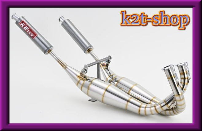 Yahoo!オークション - k2tecケイツーテック RZ250R K2クロスチャンバー...