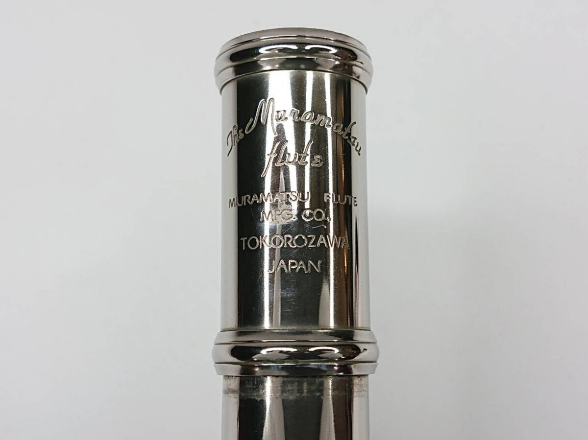 Yahoo!オークション - MURAMATSU FLUTE ムラマツ フルート MFG CO TOK...