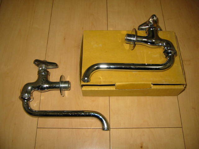 Yahoo!オークション - KVK 横水栓 13 K3 自在 2個入り 主材料 青銅 未...