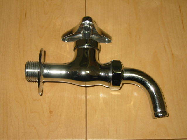 Yahoo!オークション - KVK 横水栓 13 吐水口回転 共 K34 1個入り 主材...