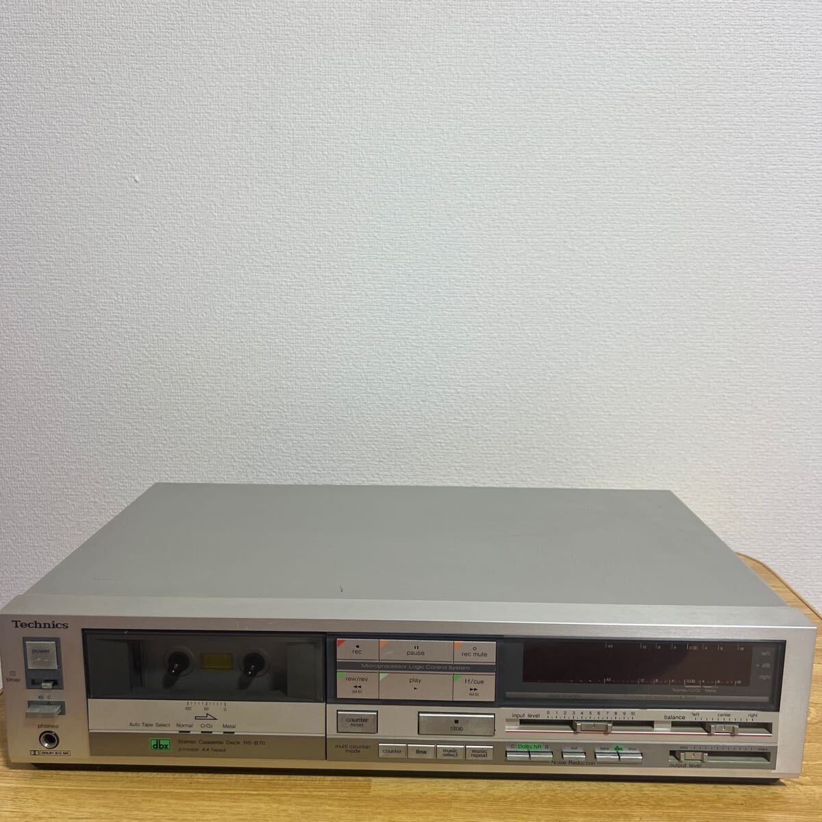 Yahoo!オークション - Technics RS-B70デッキ&1984年 松下電器 日本製