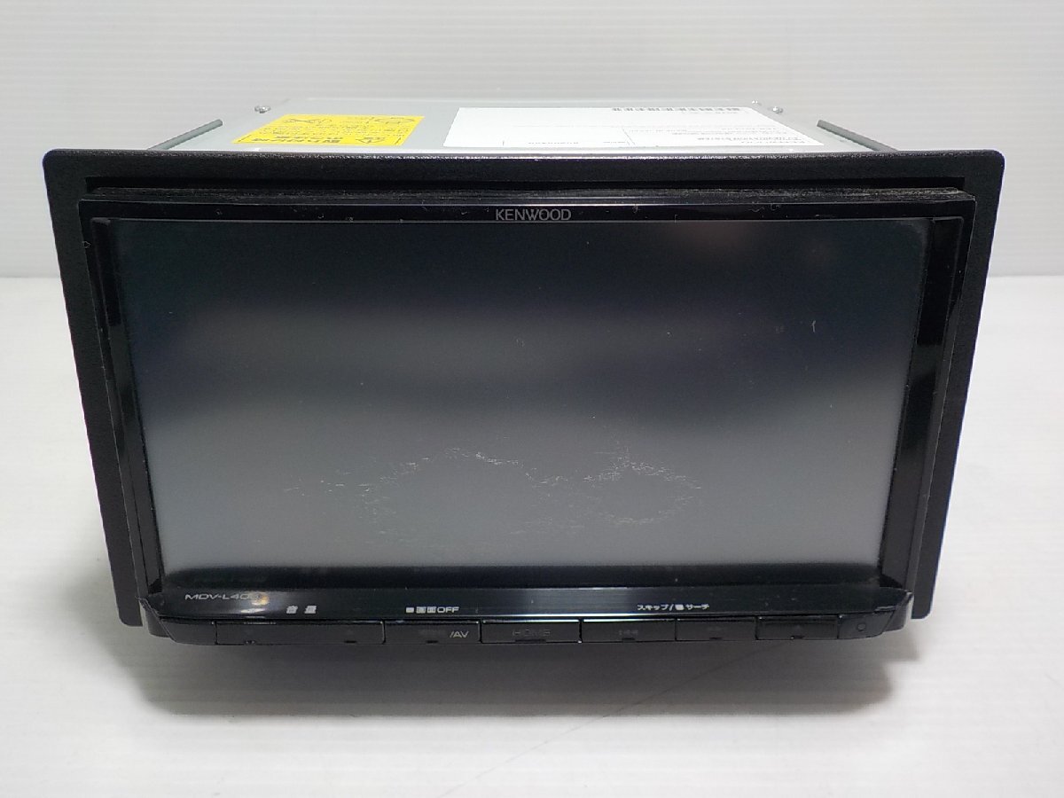 Yahoo!オークション - KENWOOD ケンウッド メモリーナビ MDV-L405 CD/D...