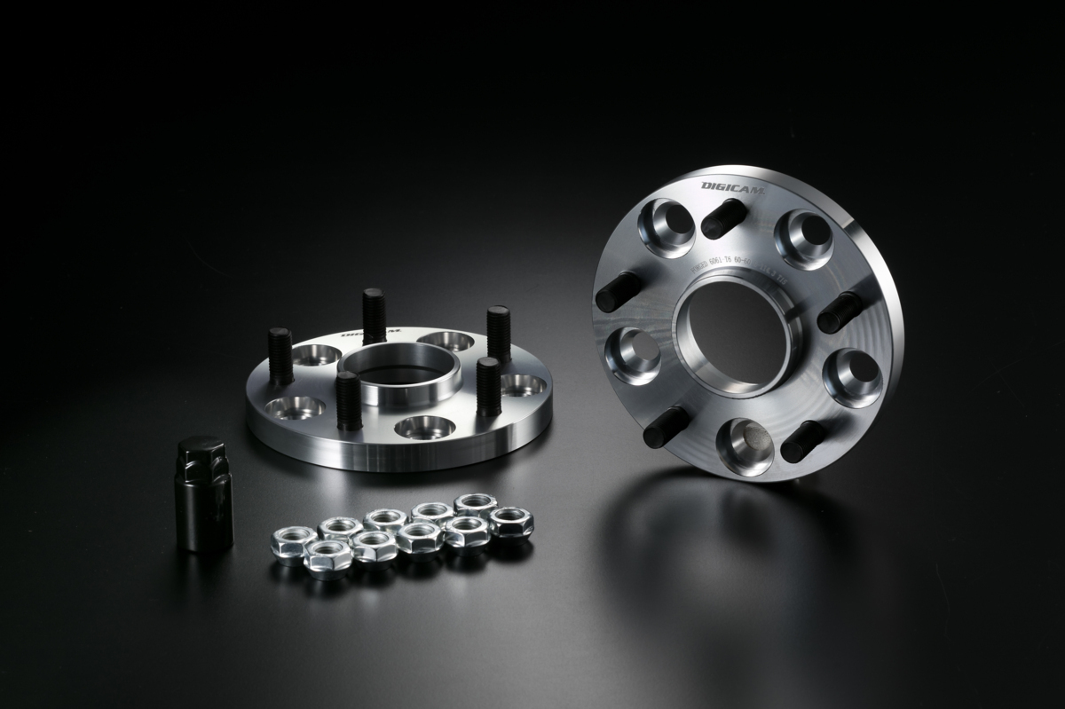 Yahoo!オークション - DIGICAM A6061 ハブ付ワイドトレッドスペーサー ...