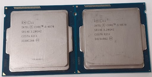 Yahoo!オークション - L0520-15 CPU2個セット INTEL CORE i5-4570 SR14...