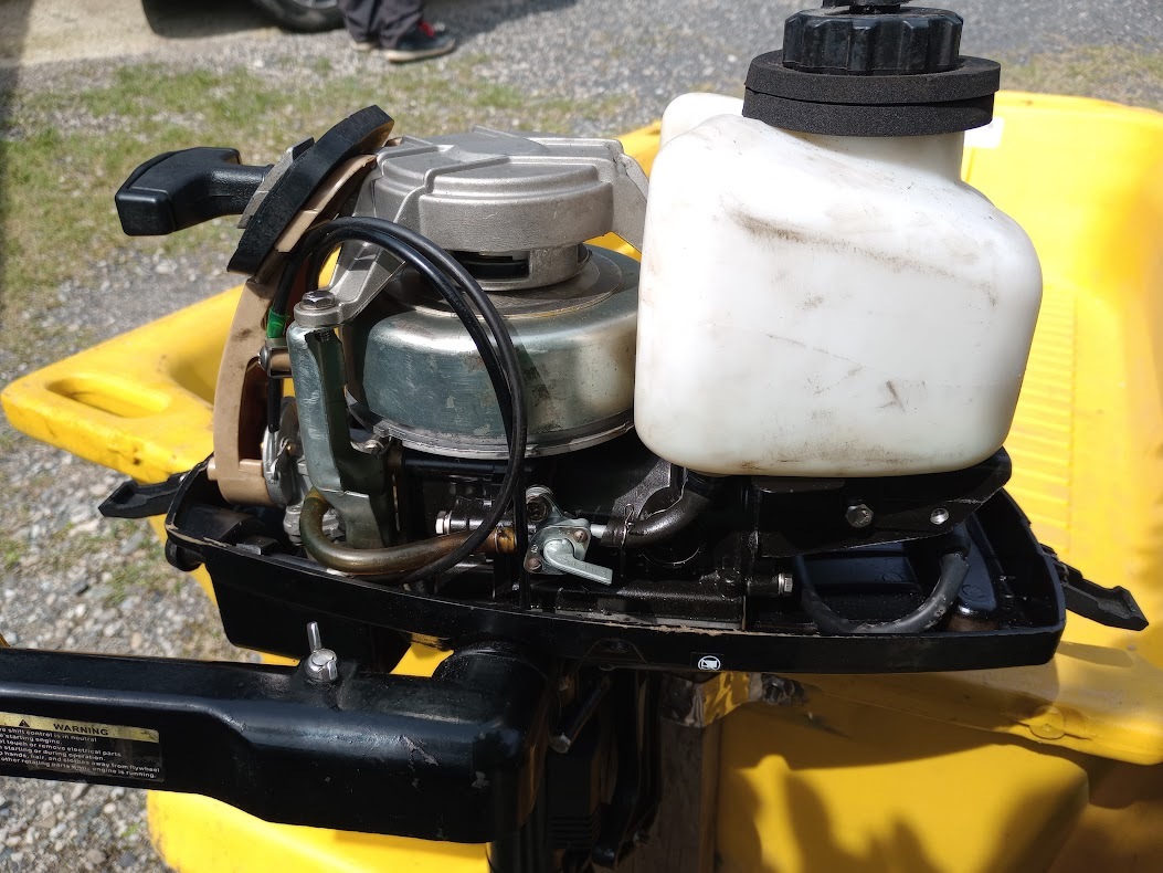 Yahoo!オークション - リョウビボート エンジンセット 2人乗り マリー...