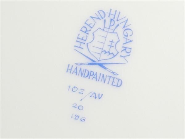 Yahoo!オークション - K902 HEREND ヘレンド アポニー グリーン オーバ...