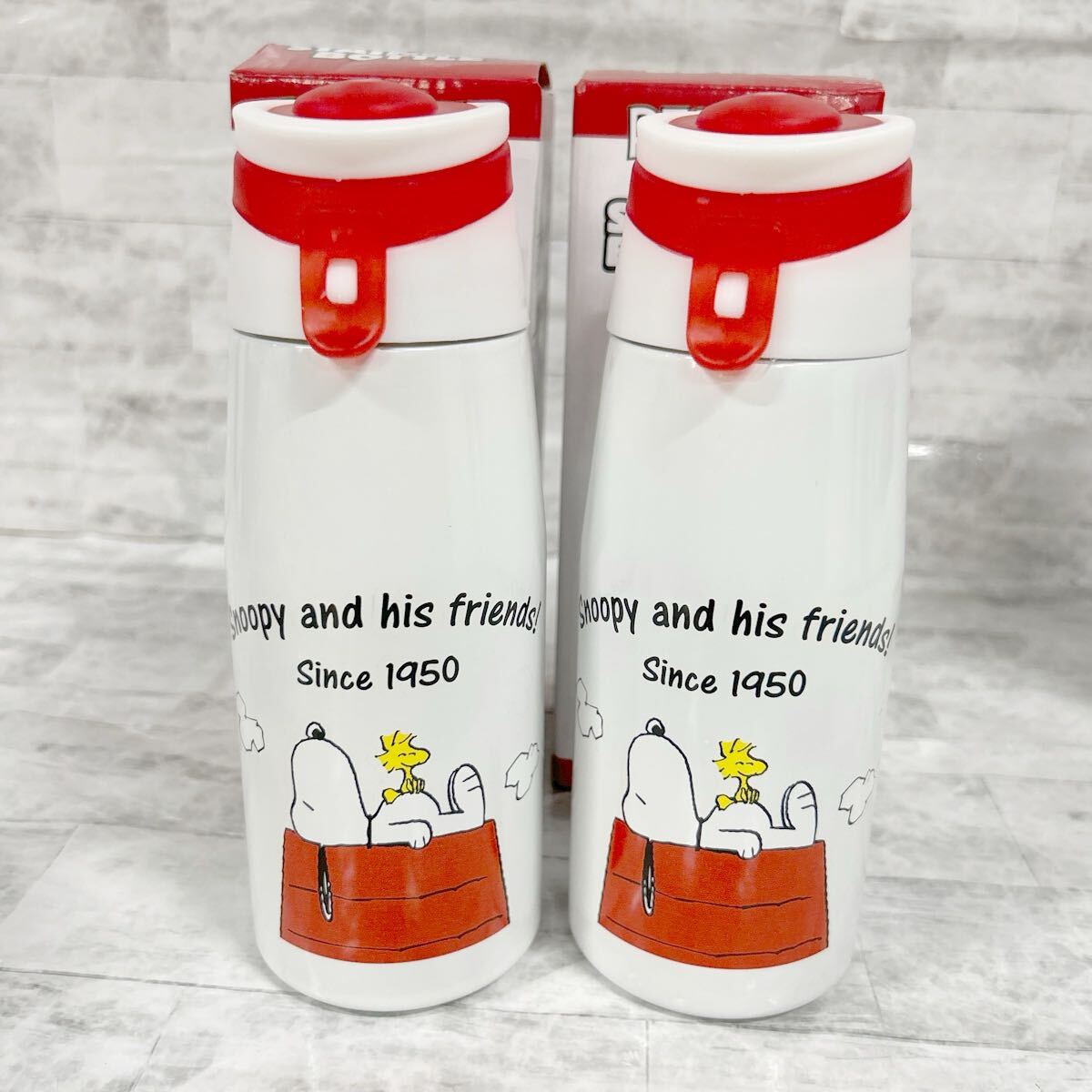 Yahoo!オークション - SKAM-1014 ボトル＆カップまとめ スヌーピー 全...