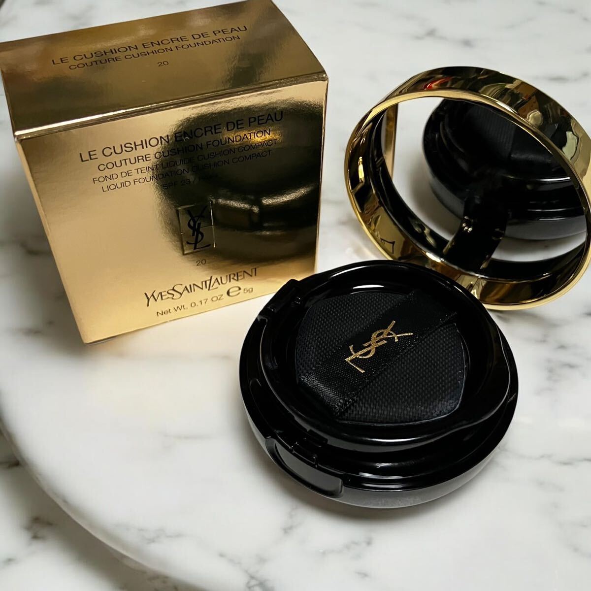 Yahoo!オークション - イヴサンローラン YSL アンクル ド ポー ルクッ...