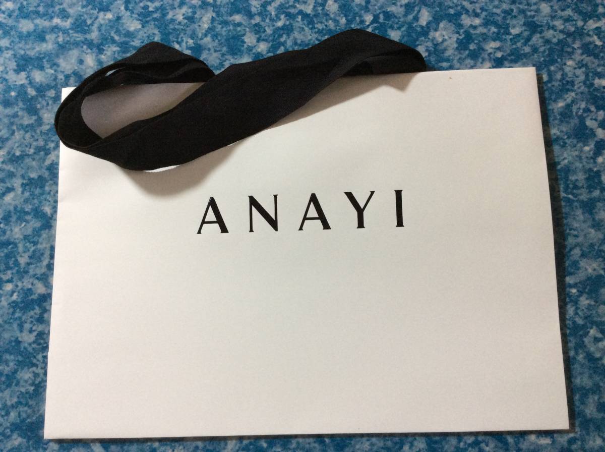 Yahoo!オークション - ANAYI アナイ 紙袋 サイズ 36 x 26 x 12cm