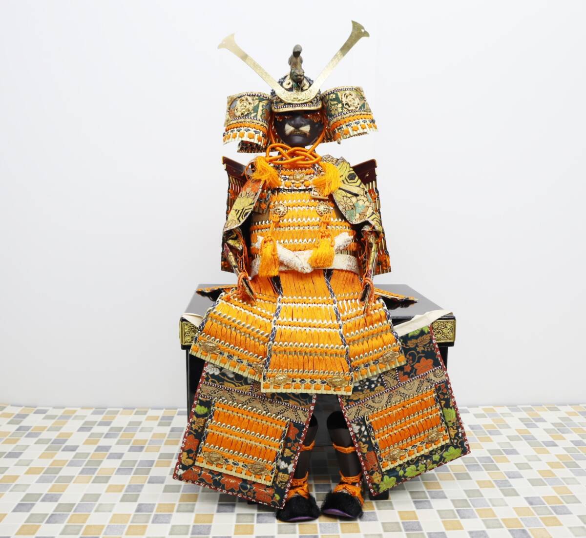 Yahoo!オークション - 特選 高さ約77cm｜五月人形 飾具足 謹作 鎧｜...