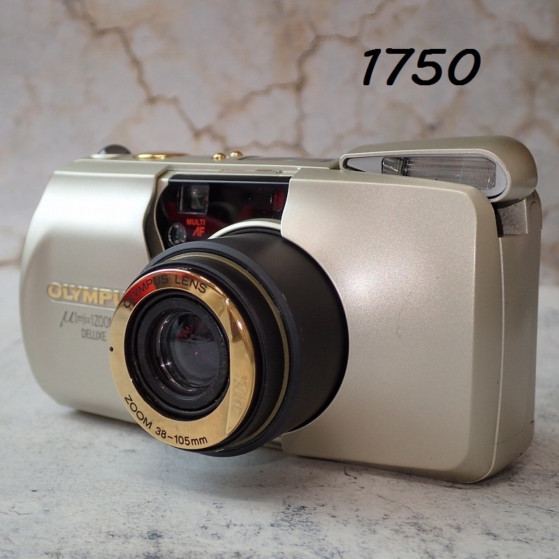 FK-1750 オリンパス OLYMPUS mju: μ ZOOM 105 DELUXE フラッシュ不良 20250528(コンパクトカメラ)｜売買されたオークション情報、yahooの商品情報 ...