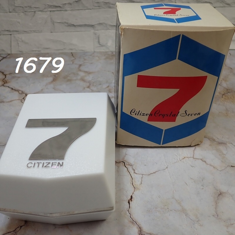 Yahoo!オークション - FK-1679 シチズン クリスタル セブン 空箱 2025...