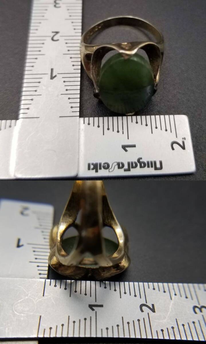 Yahoo!オークション - ナバホ族 Jane Popovich モスアゲート オーバル...