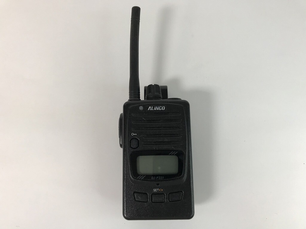 Yahoo!オークション - CL557 ALINCO / DJ-P221 / トランシーバー 0520