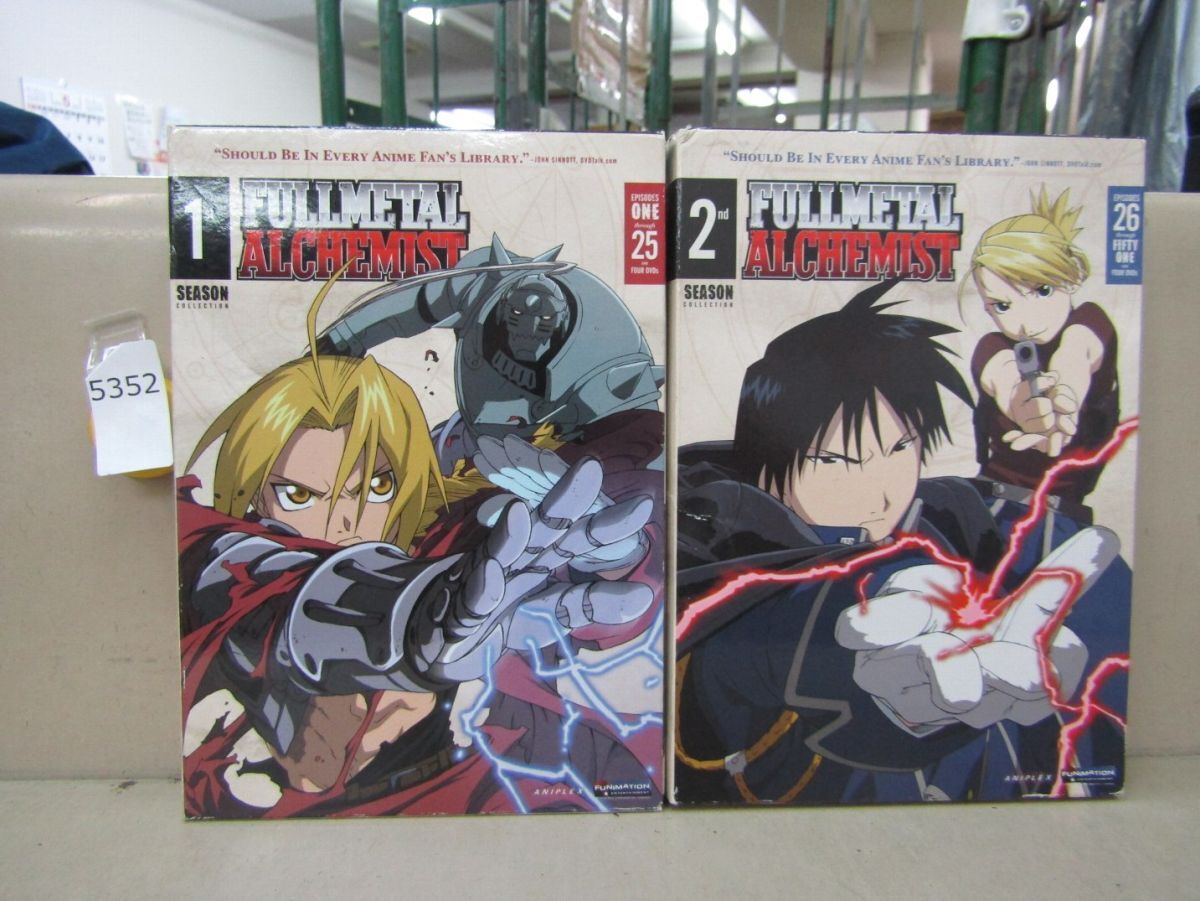 Yahoo!オークション - л5352 海外版 鋼の錬金術師FULLMETAL ALCHEMIST...