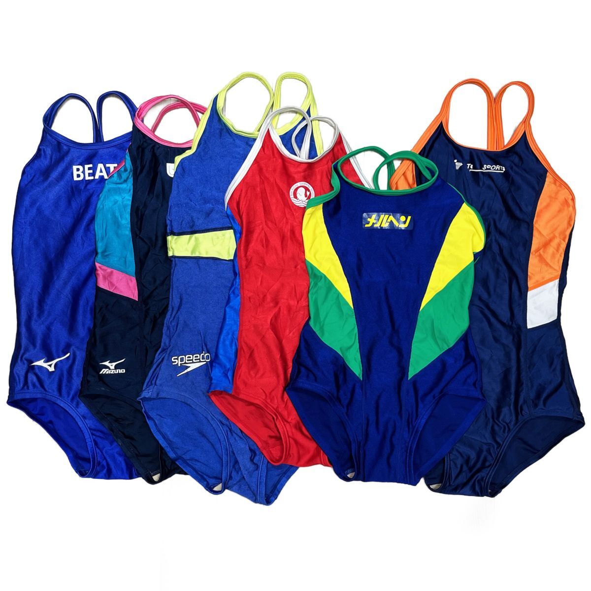 39 整理品リサイクル パイピング6枚セット女子競泳水着 130 L スイミングクラブ専用 ミズノSPEEDOルートワン大栄商会(ワンピース)｜売買されたオークション情報、yahooの商品情報 ...