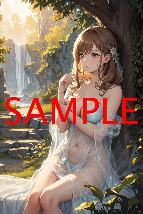 Yahoo!オークション - N-(1383)オリジナル 美少女 アニメ イラストアー...