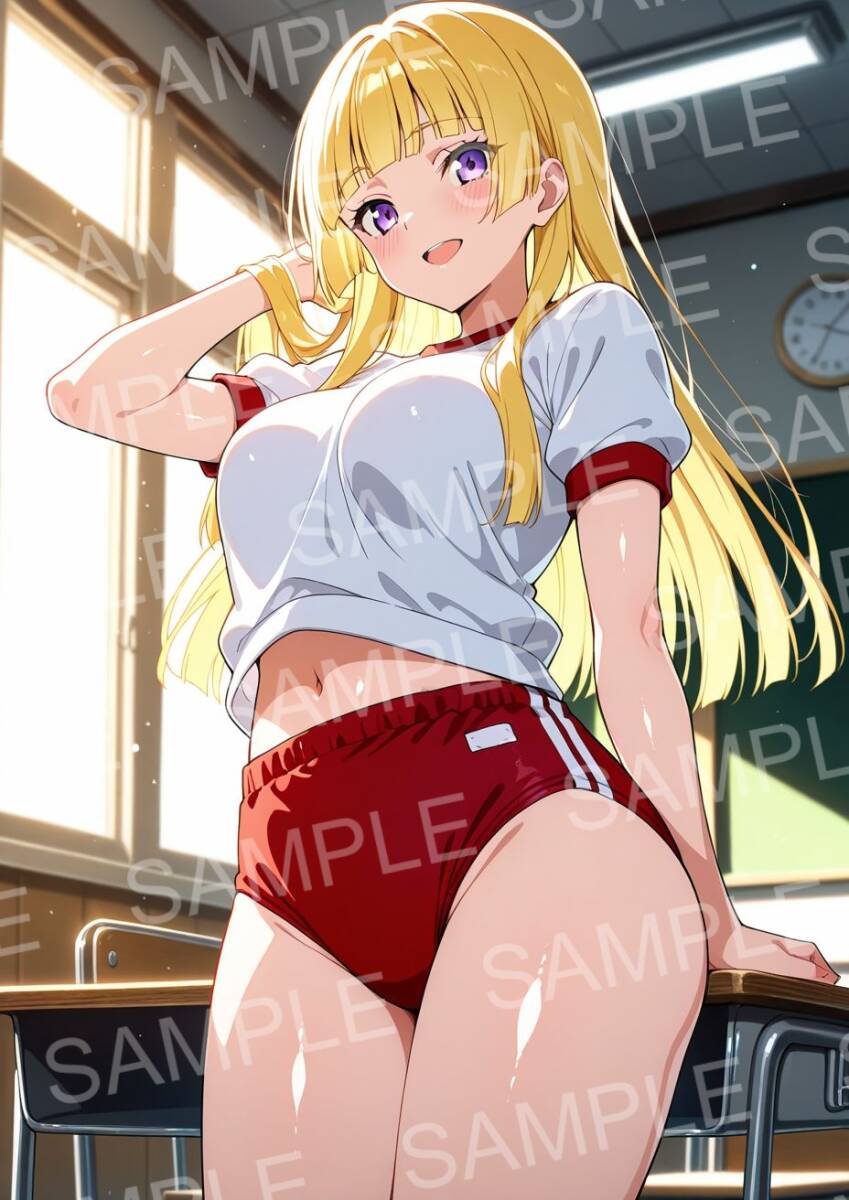 Yahoo!オークション - t47673 A4ポスター ブルマ スク水 チア (116) 美...