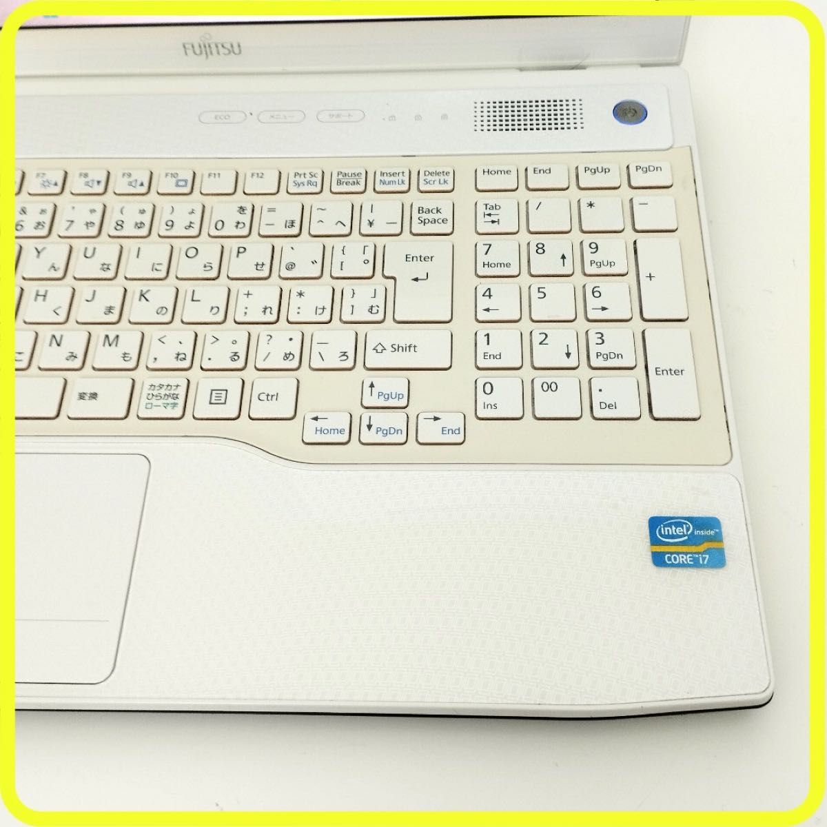 Core i7 新品SSD512GB windows11 ノートパソコン 403 富士通 白 Core i7 新品SSD512GB windows11 ノートパソコン 403 富士通 白