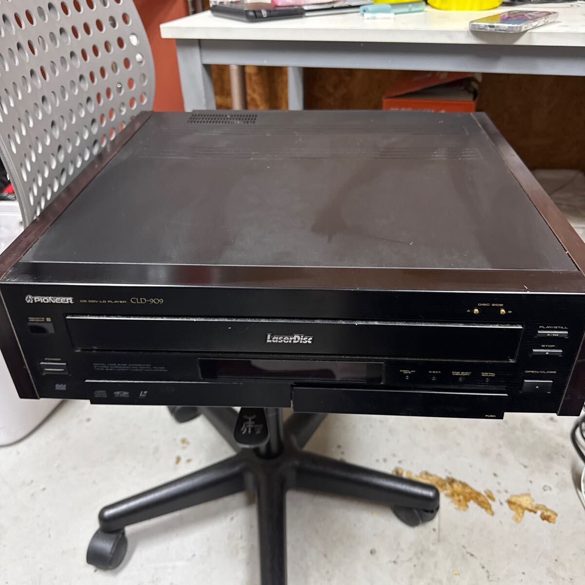 Yahoo!オークション - Pioneer CLD-909 LDプレーヤー オーディオ機器 ...