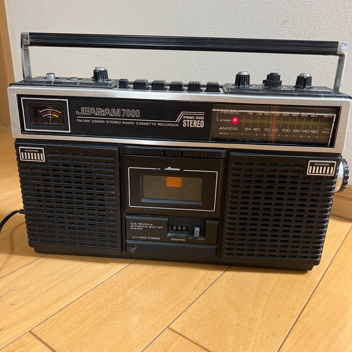 三菱 JR-7000 JEAGAM7000 STERTEO ジャンク ラジカセ 昭和レトロ ステレオ(アンティーク)｜売買されたオークション情報、yahooの商品情報をアーカイブ公開 ...