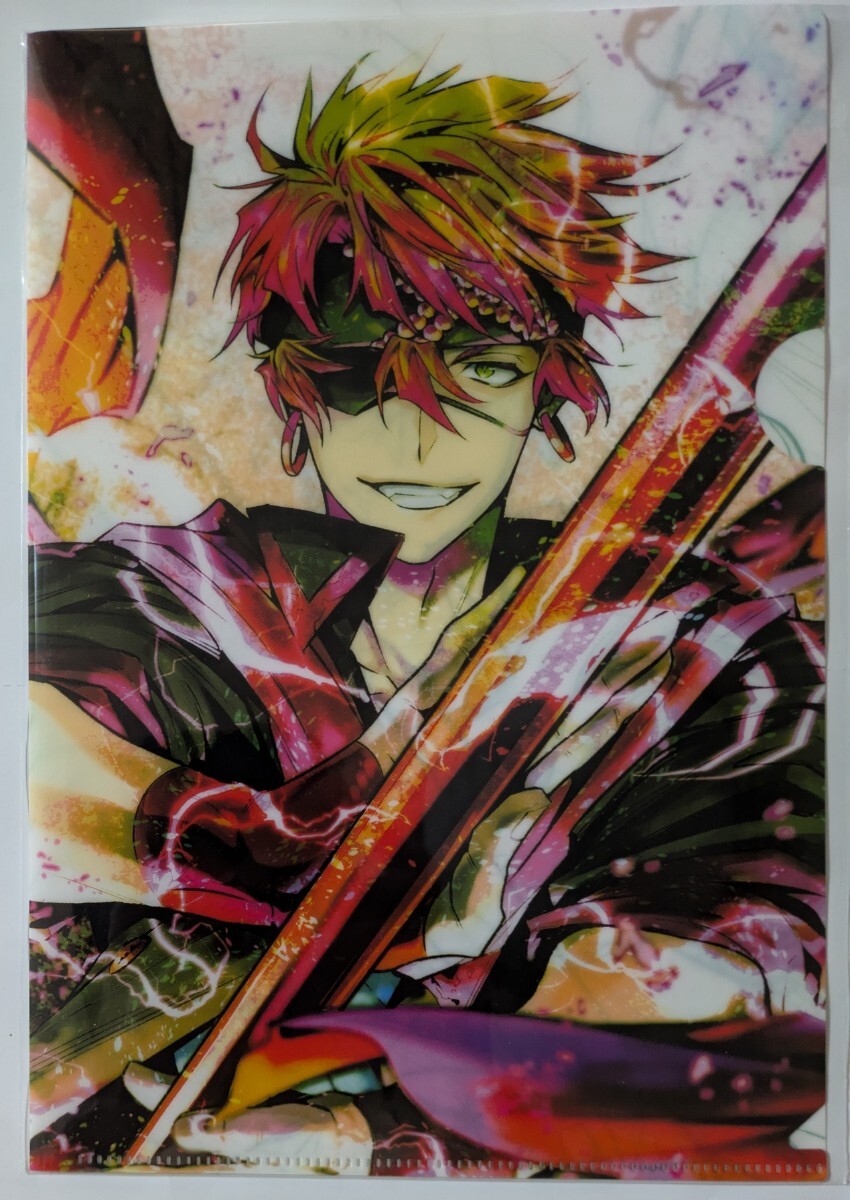 Yahoo!オークション - D.Gray-man B5クリアファイル ラビ ジャンプSQ.R...