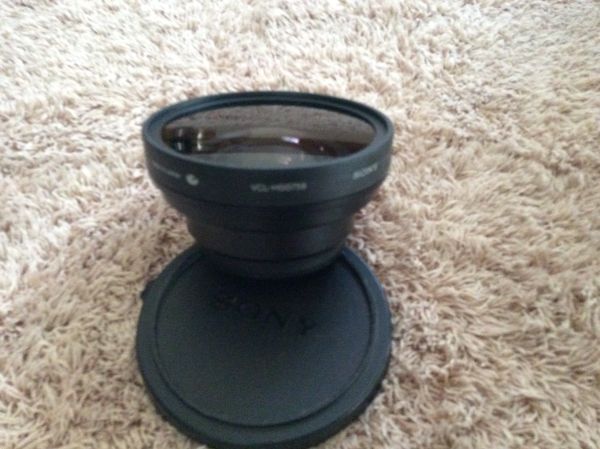 Yahoo!オークション - ソニー SONY ワイドコンバージョンレンズ VCL-HG...