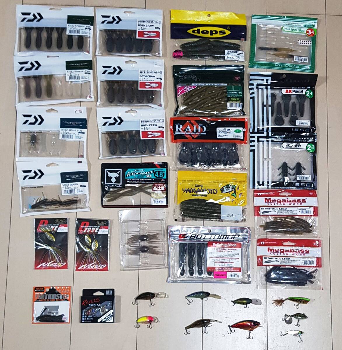 Yahoo!オークション - ルアーセット デプス ジャッカル 一誠 ダイワ メ...