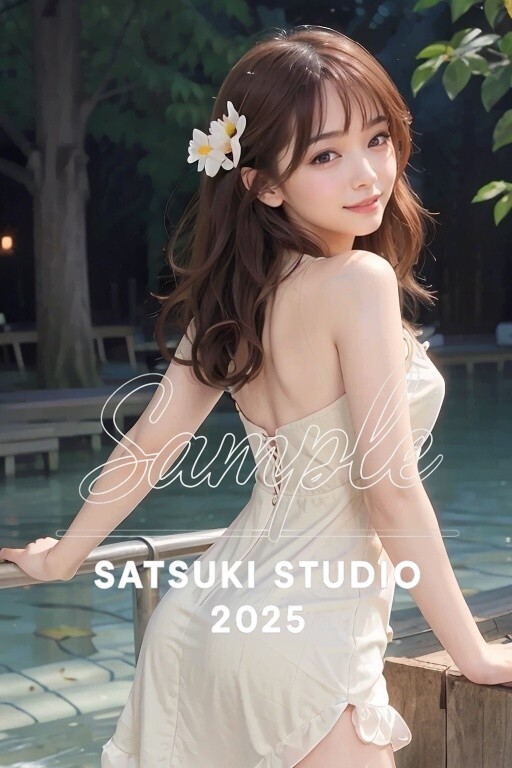 Yahoo!オークション - AI美女 【一点物】ポスター 美人 美少女 A4サイ...