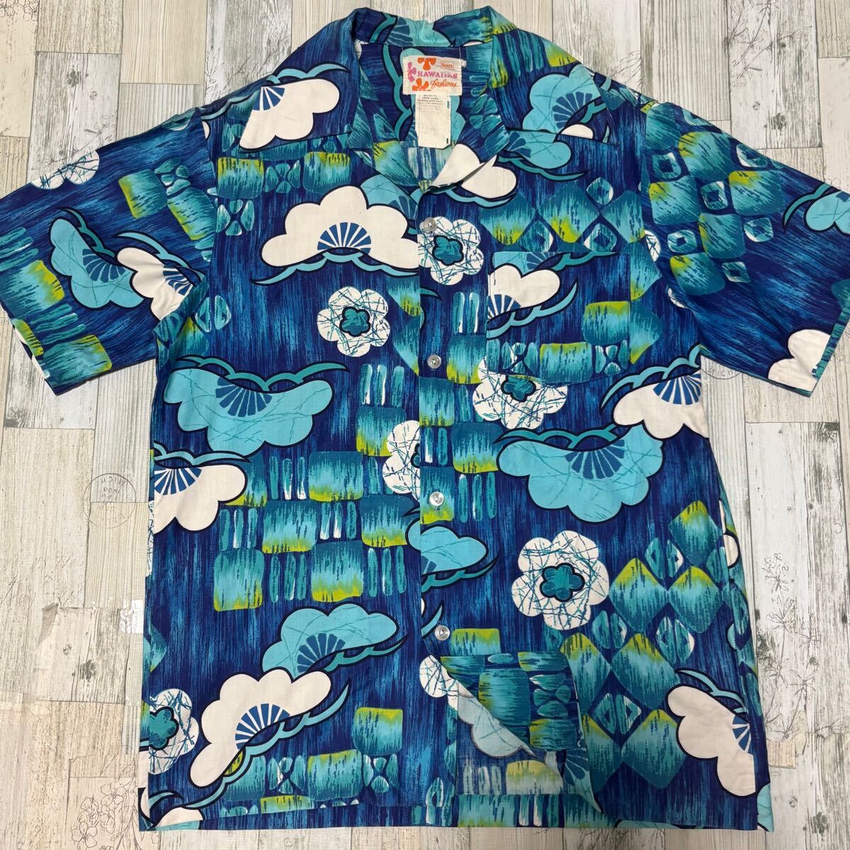 Yahoo!オークション - 70sヴィンテージ Sears アロハシャツ Sears HAWA...