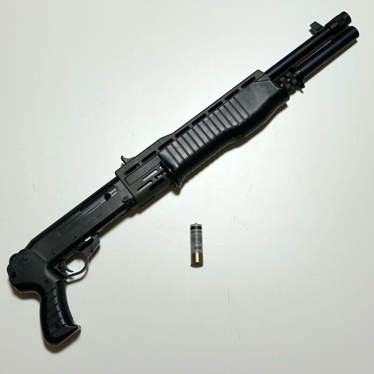 Yahoo!オークション - 東京マルイ SPAS スパス 12 エアーコッキング シ...