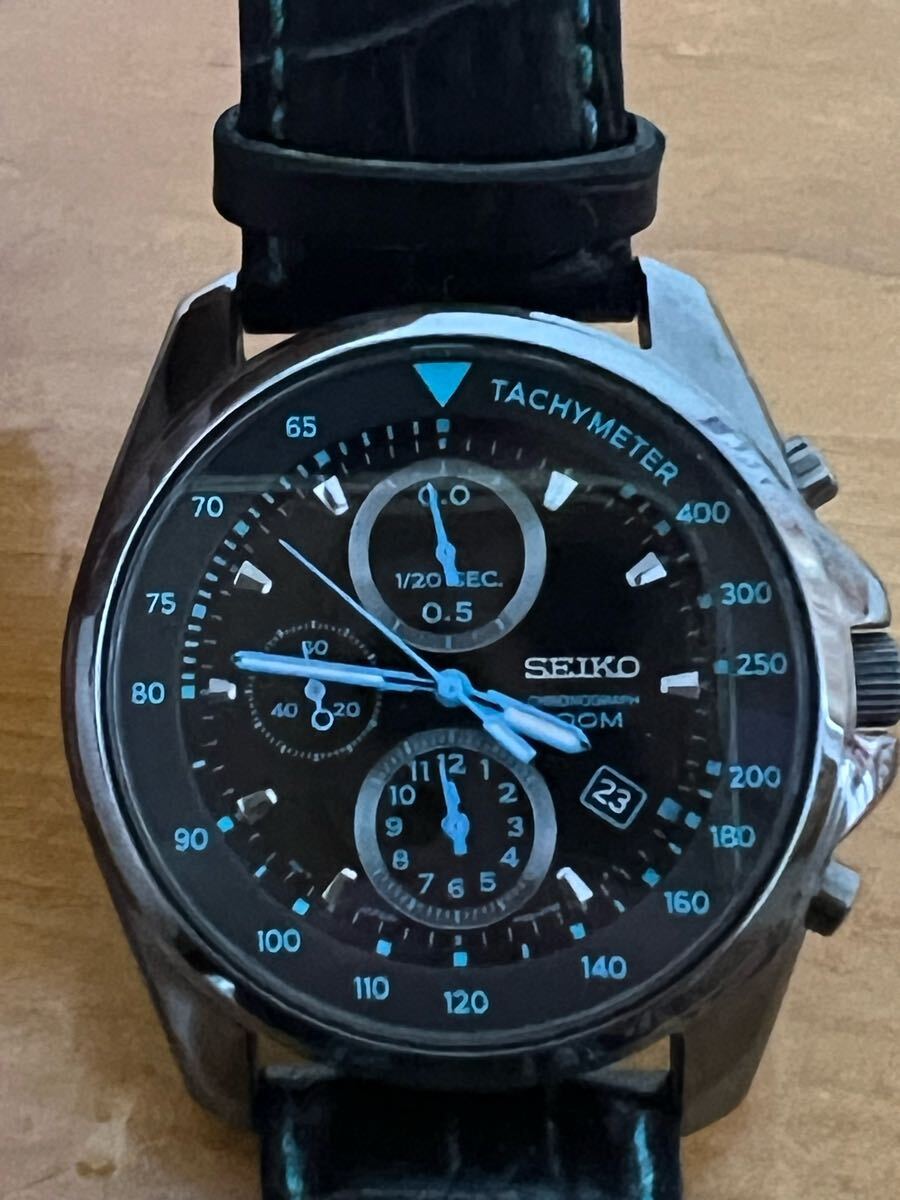 Yahoo!オークション - SEIKO セイコー 7T92-0NK0 メンズ クォーツ クロ...