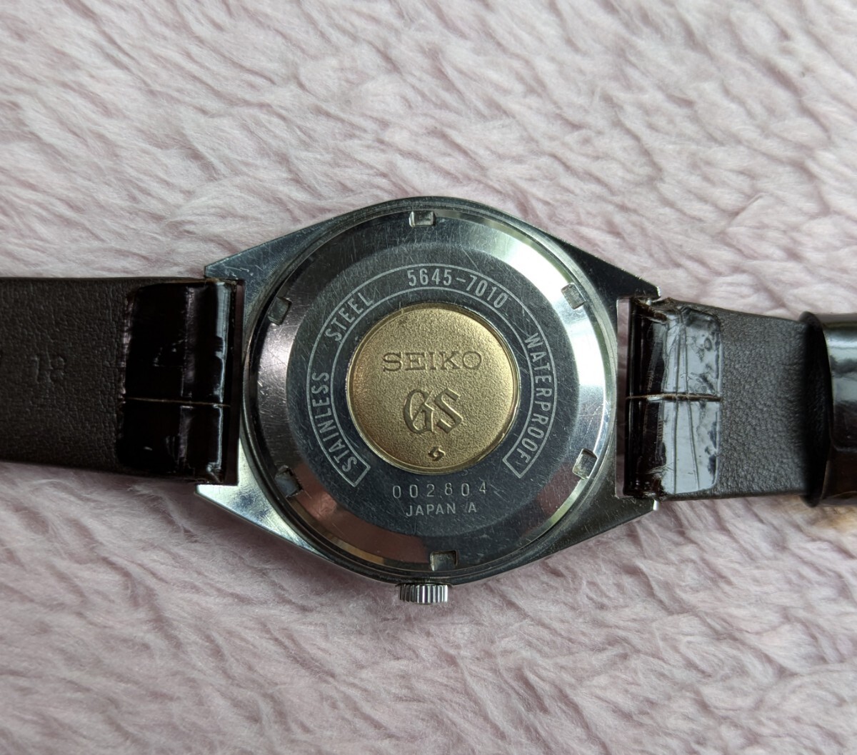 Yahoo!オークション - 【美品・OH済】GRANDSEIKO 56GS 5645-7010 ホワ...