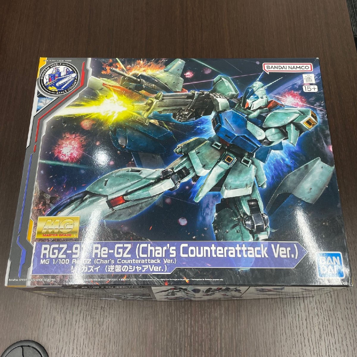 Yahoo!オークション - MG 1/100 リ・ガズィ 逆襲のシャアVer. RGZ-91 ...