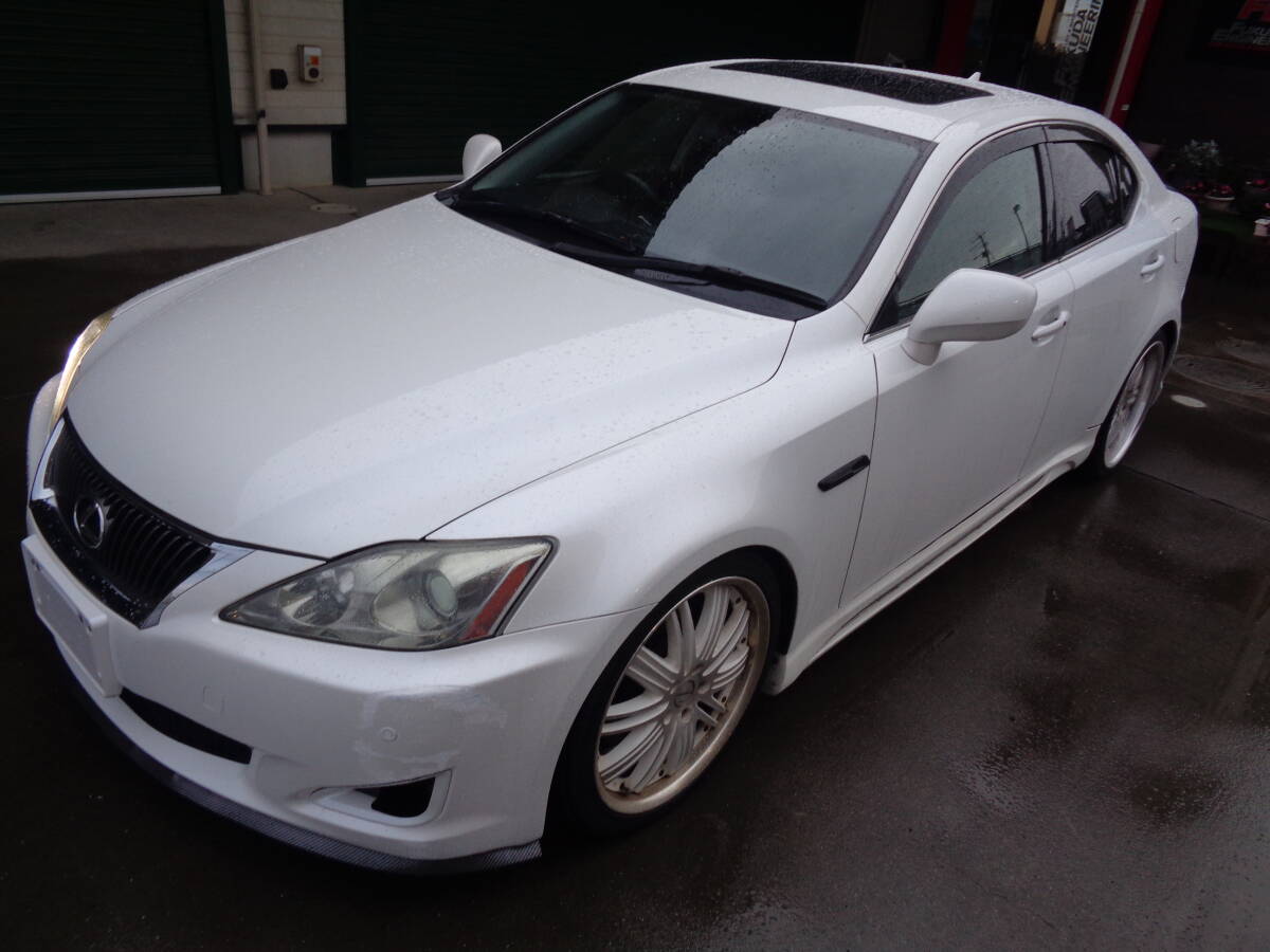 Yahoo!オークション - GSE21改 IS350 バージョンL SARD 6速MT公認 SARD...