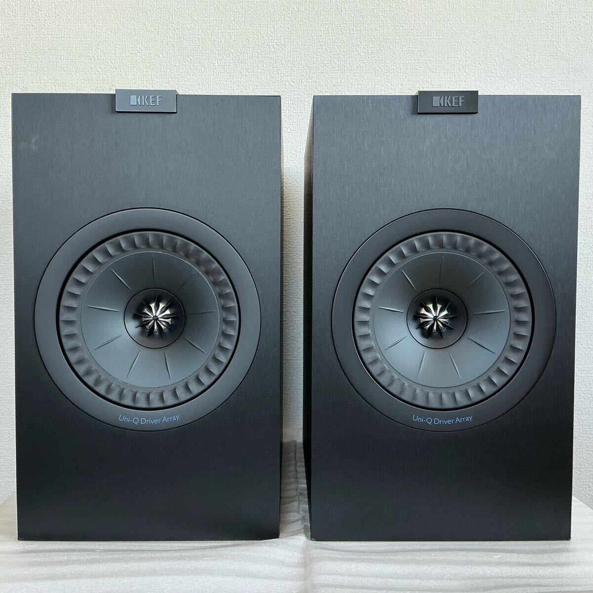 Yahoo!オークション - KEF Q350 ペア ブラック中古美品