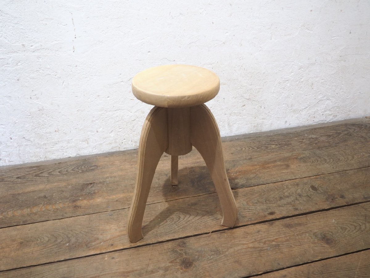 Yahoo!オークション - ユT0921 ①座面までH50cm ナチュラルな木味の木...