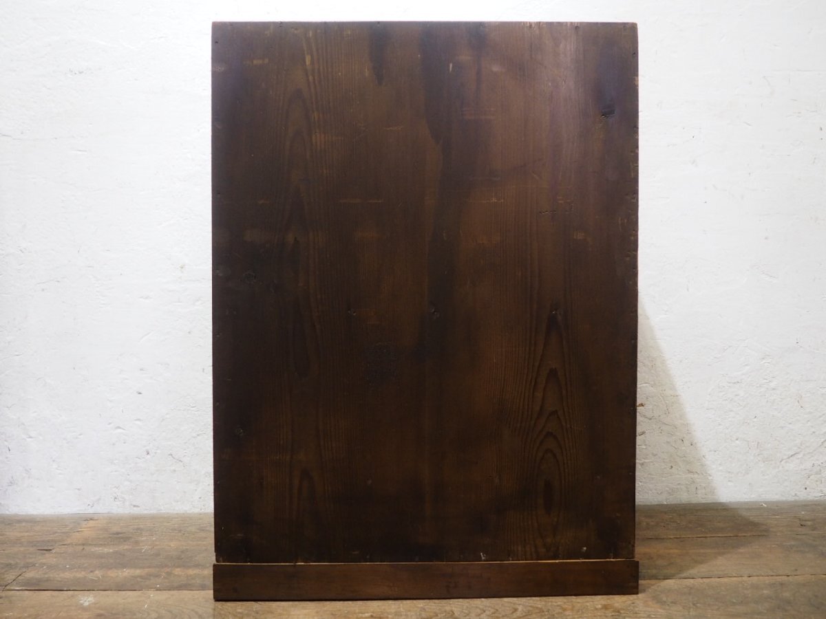 Yahoo!オークション - タV0814 H81cm×W59 5cm アンティーク 葉ガラス...