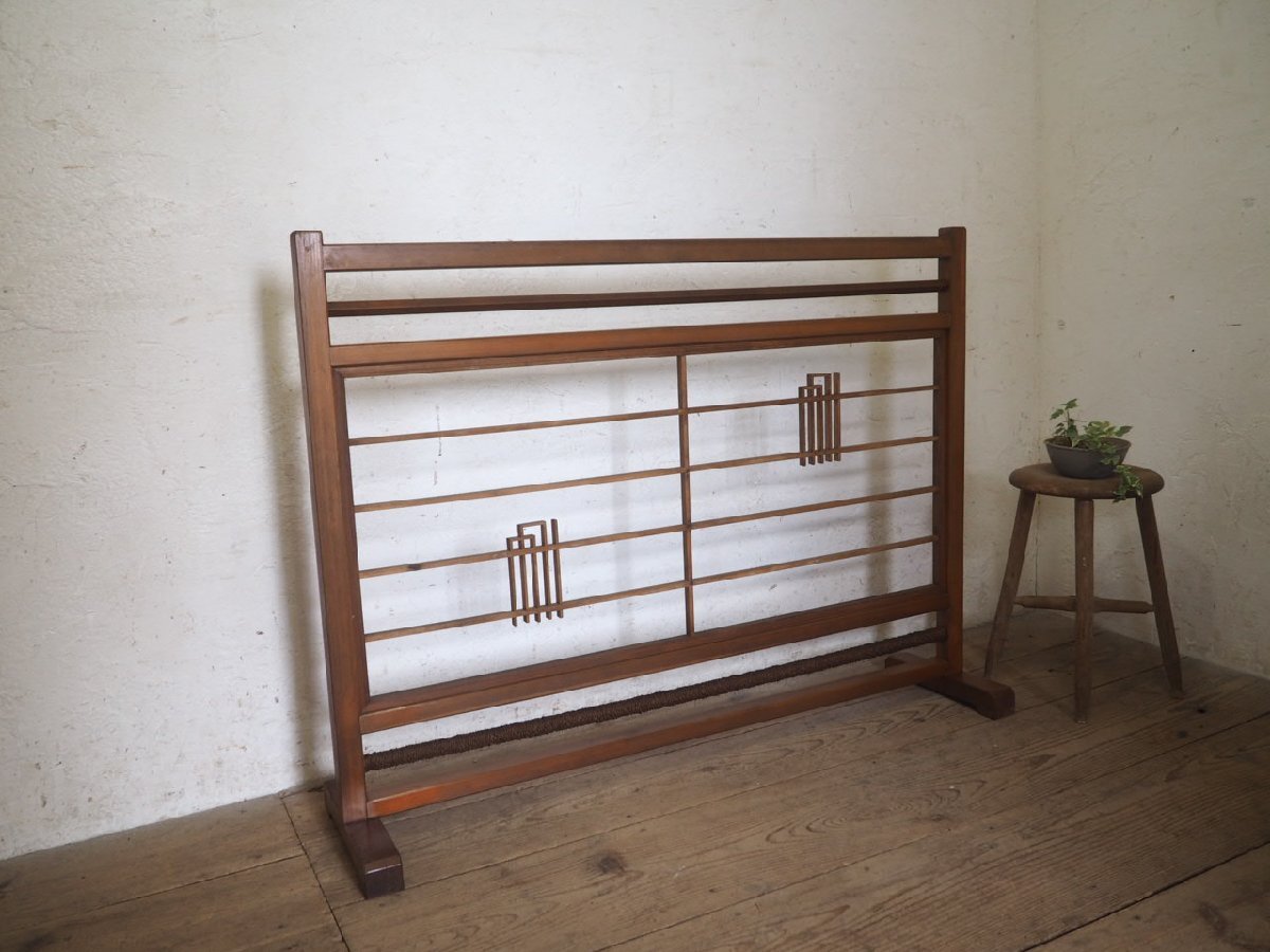 Yahoo!オークション - タL0038 H90cm×W120cm レトロな味わいの古い木...