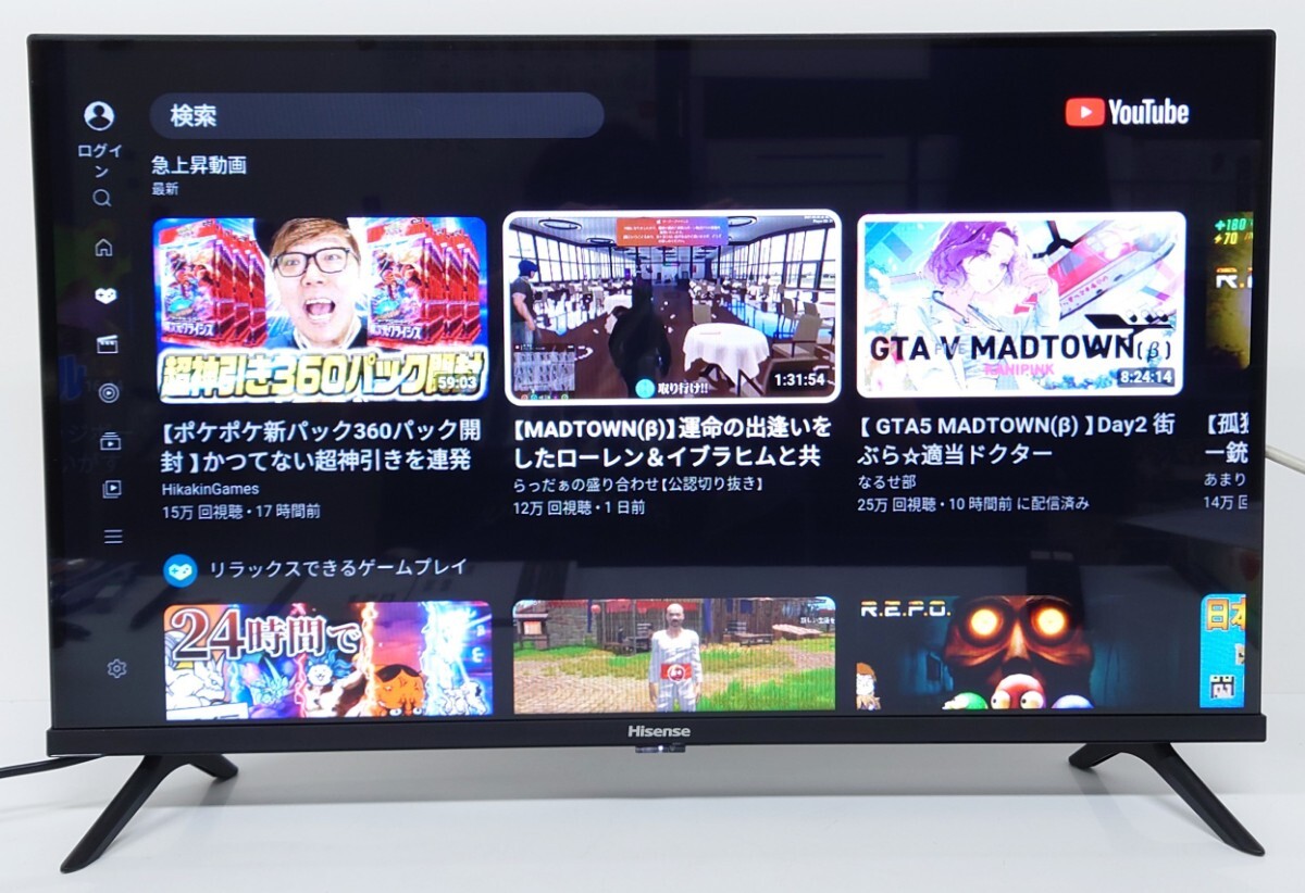 Yahoo!オークション - 【KE993】 Hisense 液晶テレビ 32A40H ハイセン...