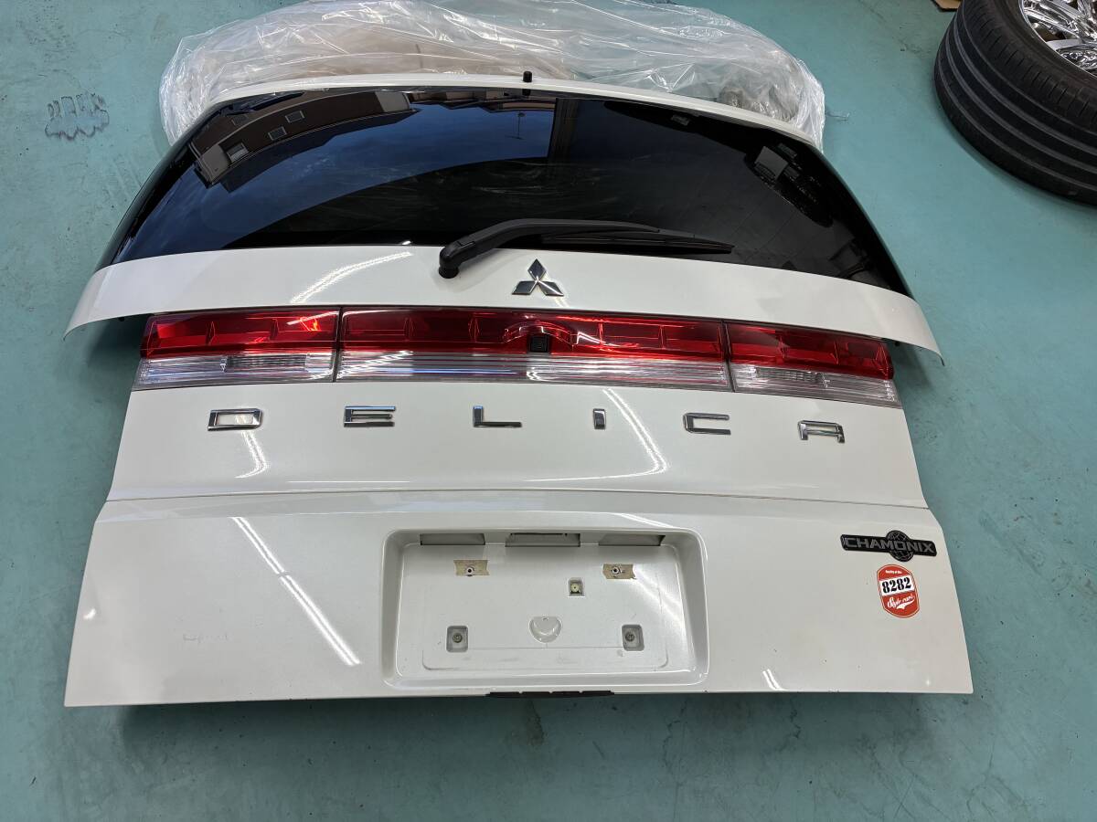 Yahoo!オークション - H19 2007年 三菱 デリカ D 5 W23（白） バックド...