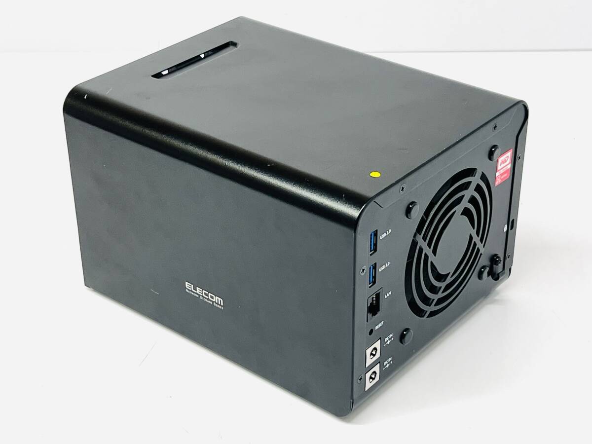 Yahoo!オークション - ELECOM NSR-6S4T4BLB エレコム NAS 通電確認のみ...