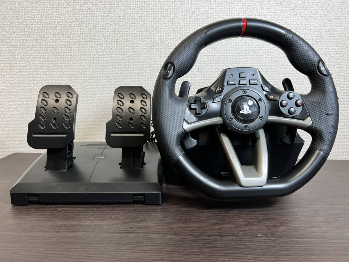 Yahoo!オークション - 9973-09 1円スタート/HORI/レーシングホイールエ...