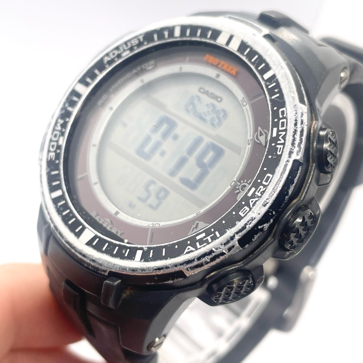 Yahoo!オークション - （a558）ジャンク品 稼働品 CASIO カシオ PRO TR...