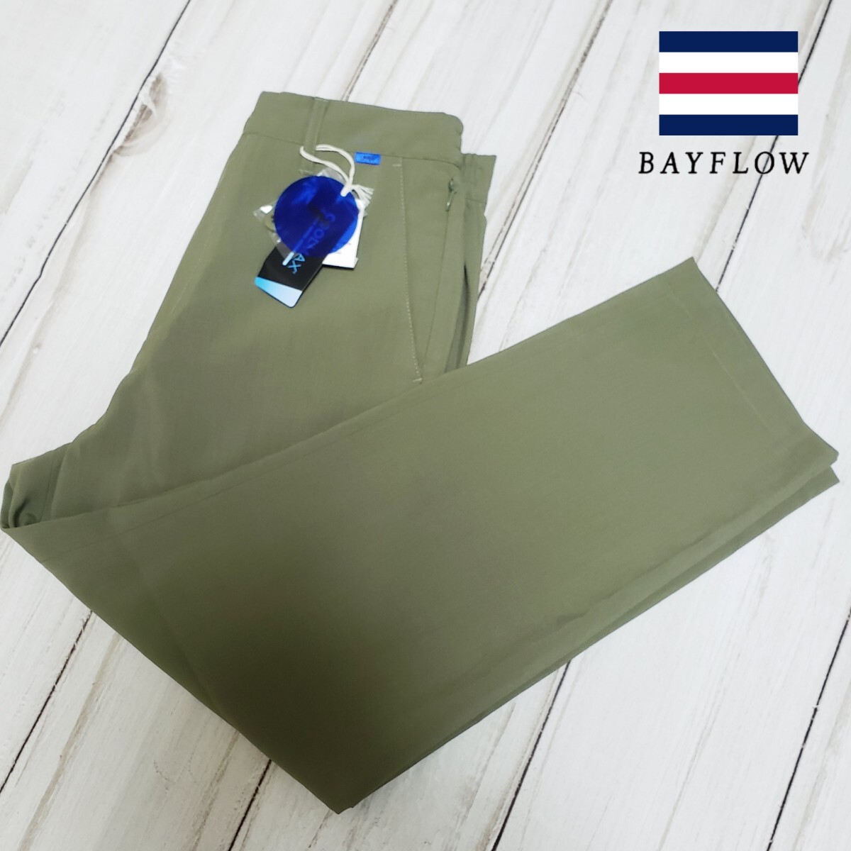 Yahoo!オークション - 【新品】BAYFLOW Mサイズ アンクルパンツ 夏 カ...