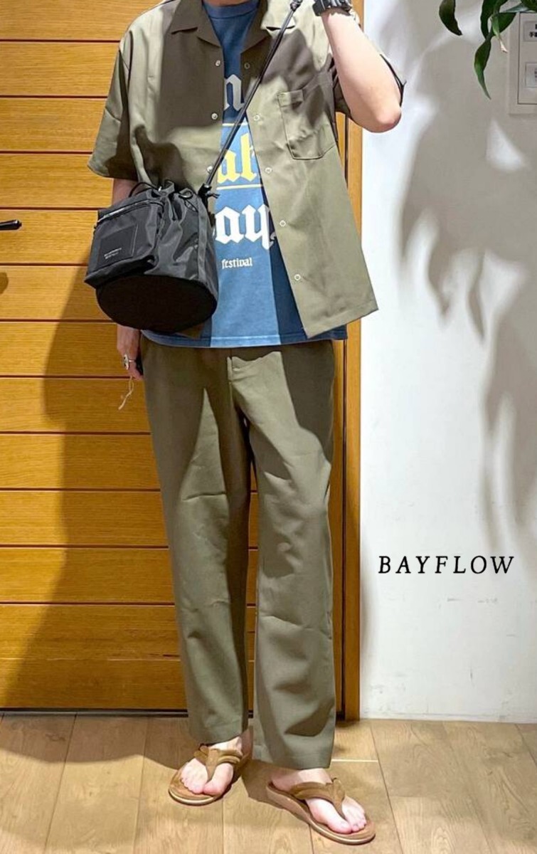 Yahoo!オークション - 【新品】BAYFLOW Mサイズ アンクルパンツ 夏 カ...