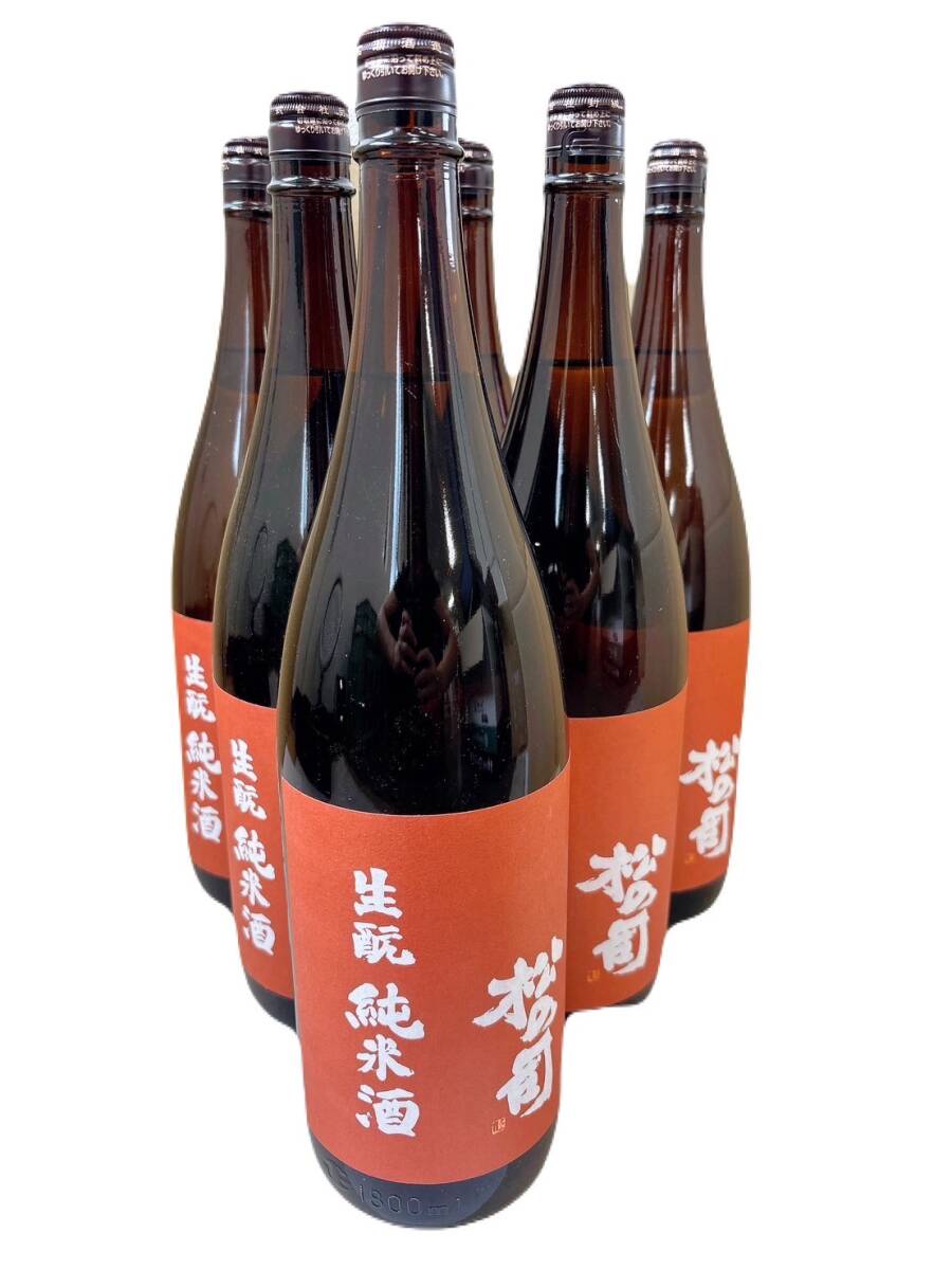 Yahoo!オークション - 松の司 生 純米酒 2023[R5BY] 1.8 6本セット 詰...