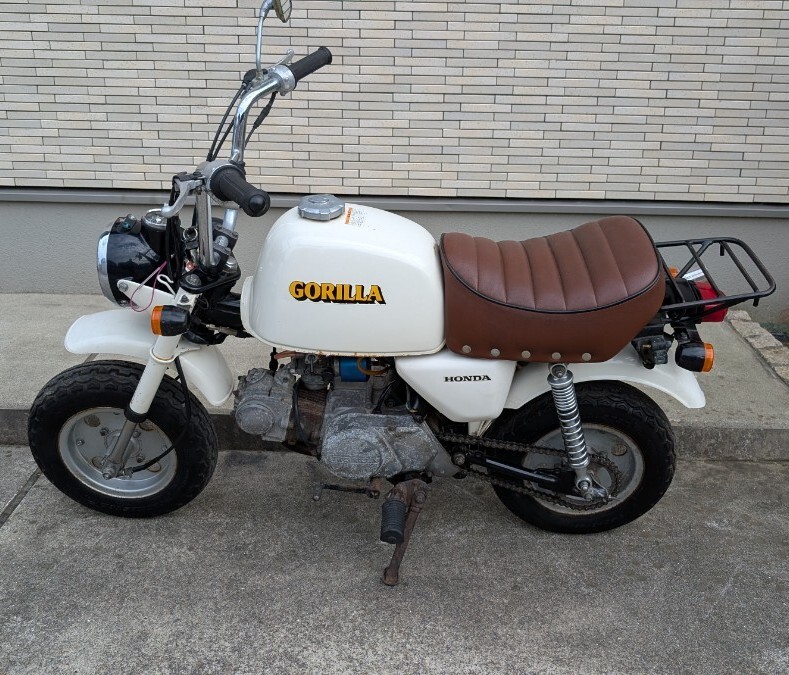 Yahoo!オークション - ホンダ ゴリラ 12V AB27 GORILLA Z50J モンキー ...