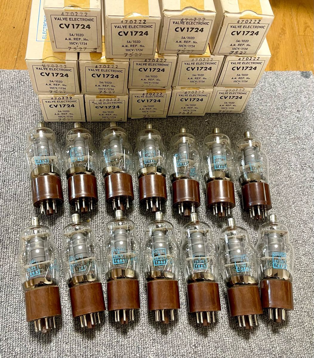 Yahoo!オークション - CV 1724 真空管 14本