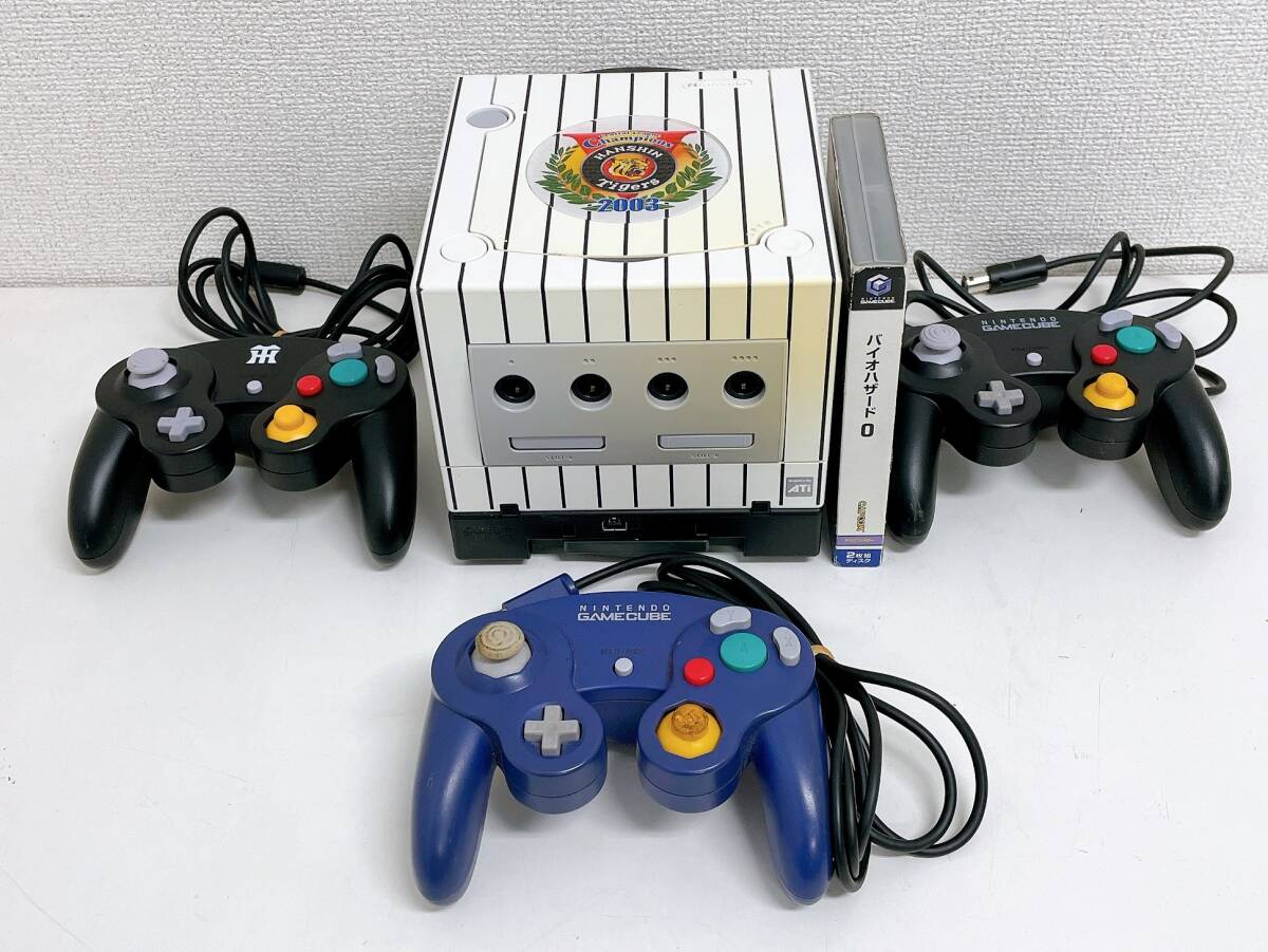 阪神タイガース2003優勝記念限定 任天堂ゲームキューブ おもちゃ/ホビー/ゲーム/野球/甲子園/スマブラ/レトロ/A76-358(本体)｜売買されたオークション情報、yahooの商品情報を ...